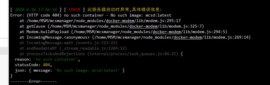 推荐docker镜像源无法打开 · Issue #256 · MCSManager/MCSManager · GitHub