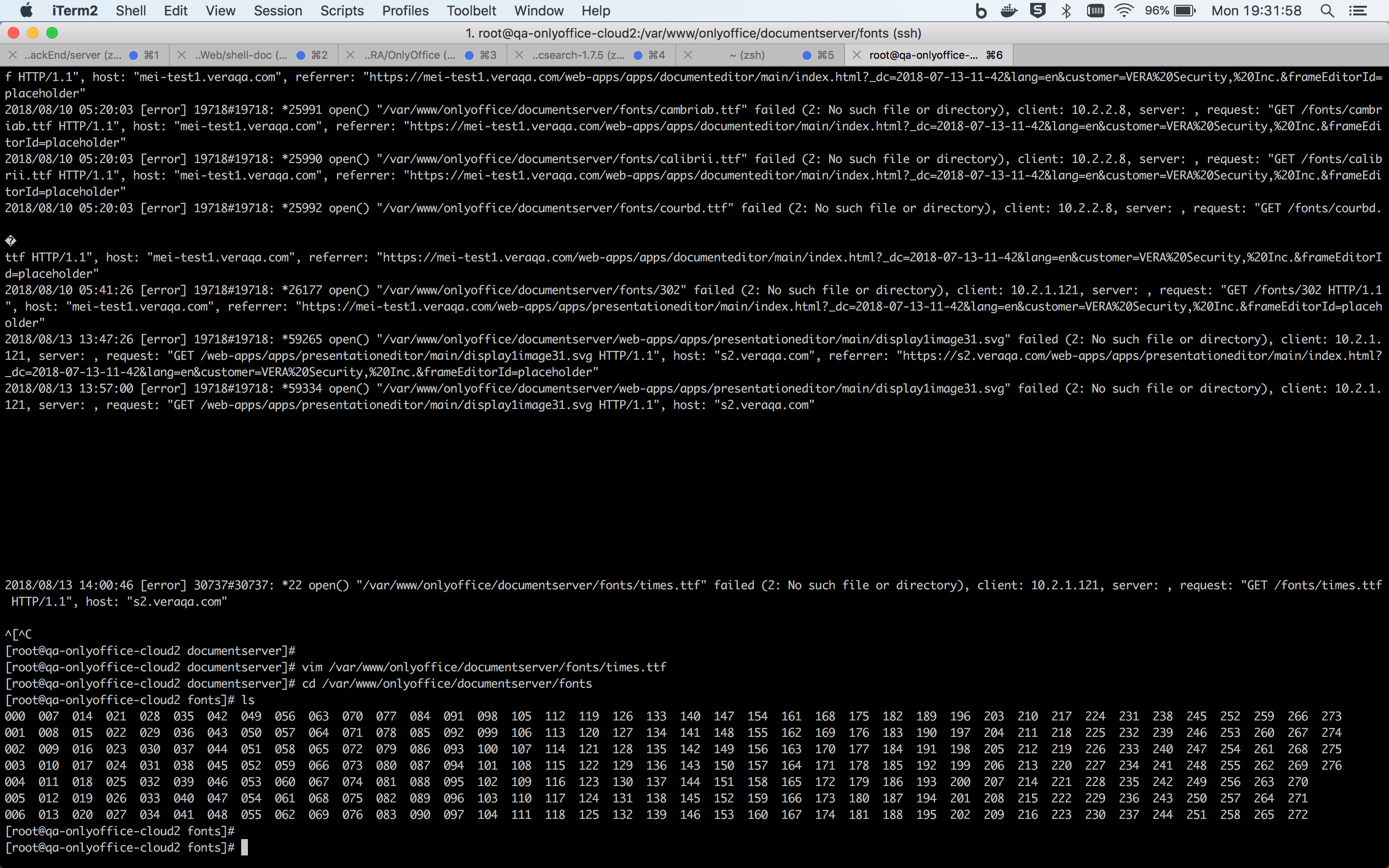 fonts not found · Issue #92 · ONLYOFFICE/DocumentServer · GitHub