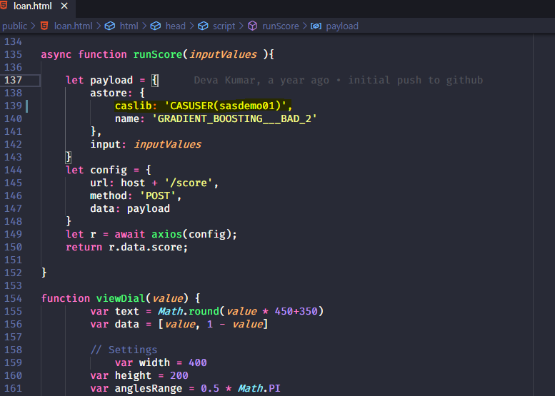 Error: Request failed with status code 400 · Issue #1 · sassoftware/viya-apps-serverless-score ...