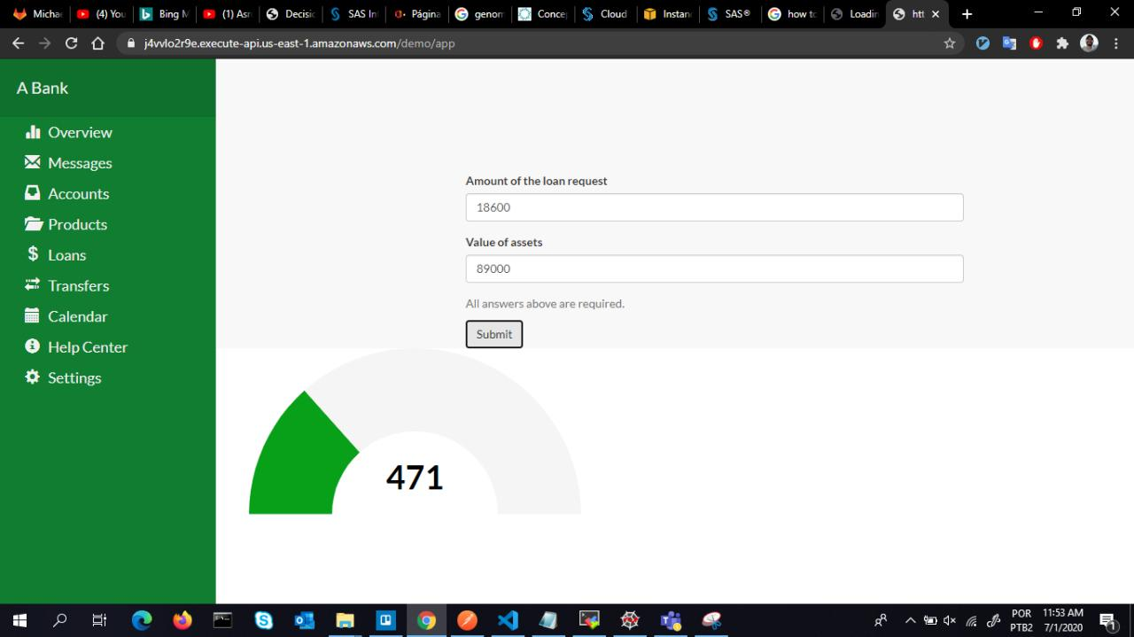 Error: Request failed with status code 400 · Issue #1 · sassoftware/viya-apps-serverless-score ...