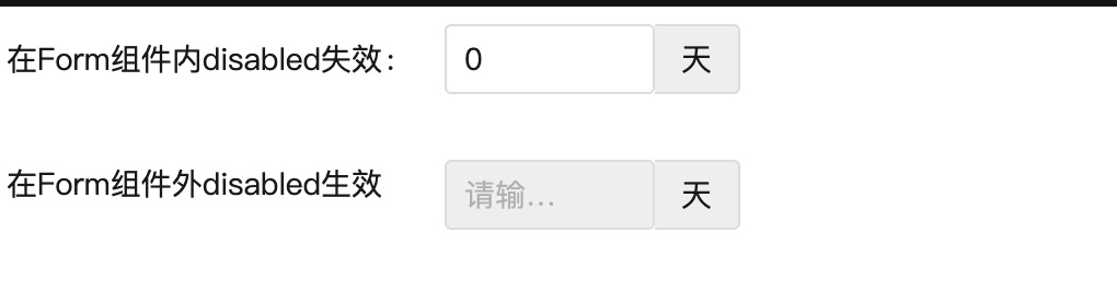 [Input] Input在InputAdornment里，InputAdornment在Form里，disabled属性失效 · Issue #1379 · Tencent/tdesign ...