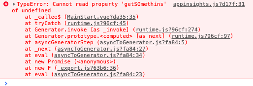 [BUG] Exception not_specified · Issue #1255 · microsoft/ApplicationInsights-JS · GitHub