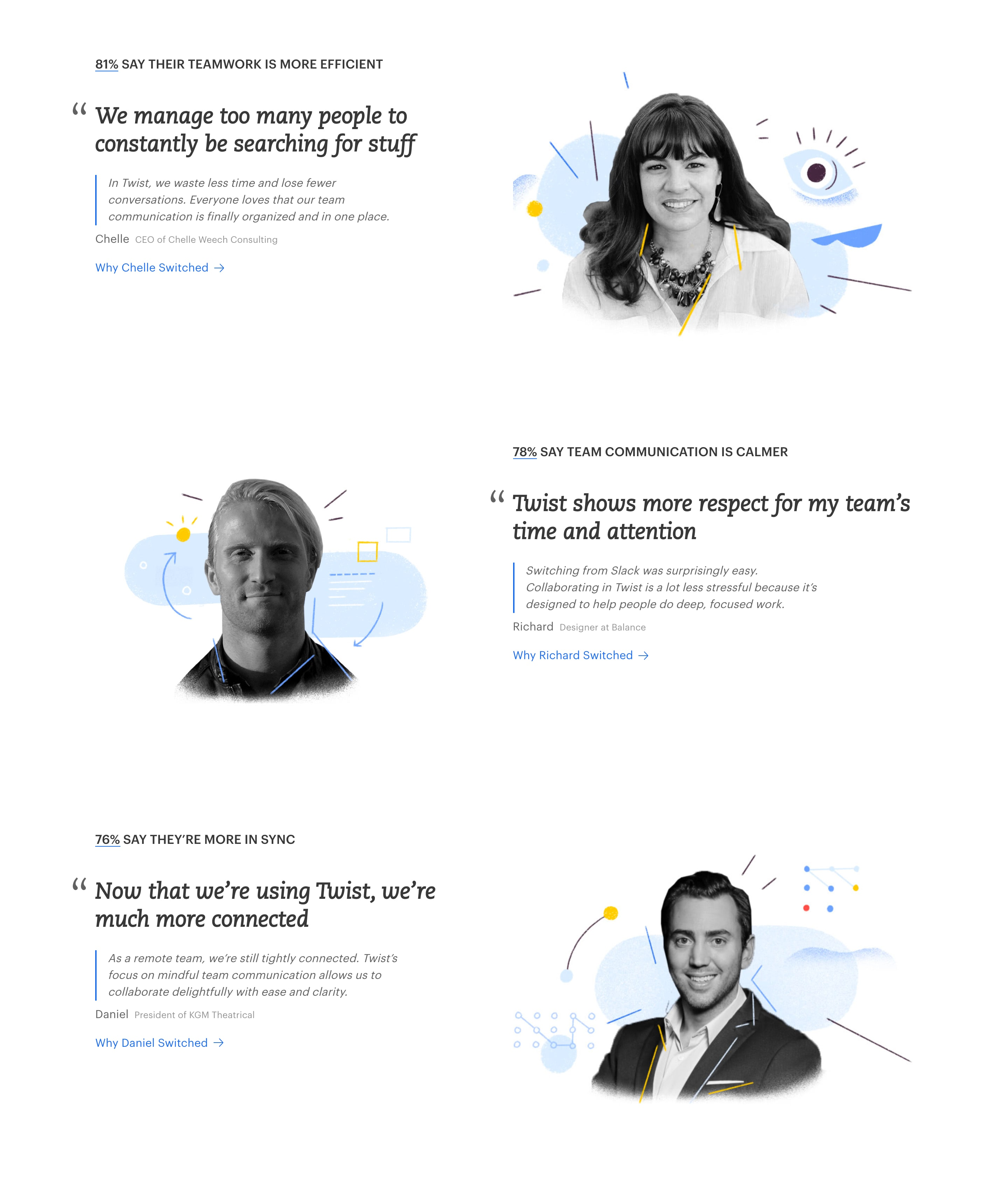 Redesign the testimonial section · Issue #50611 · freeCodeCamp ...