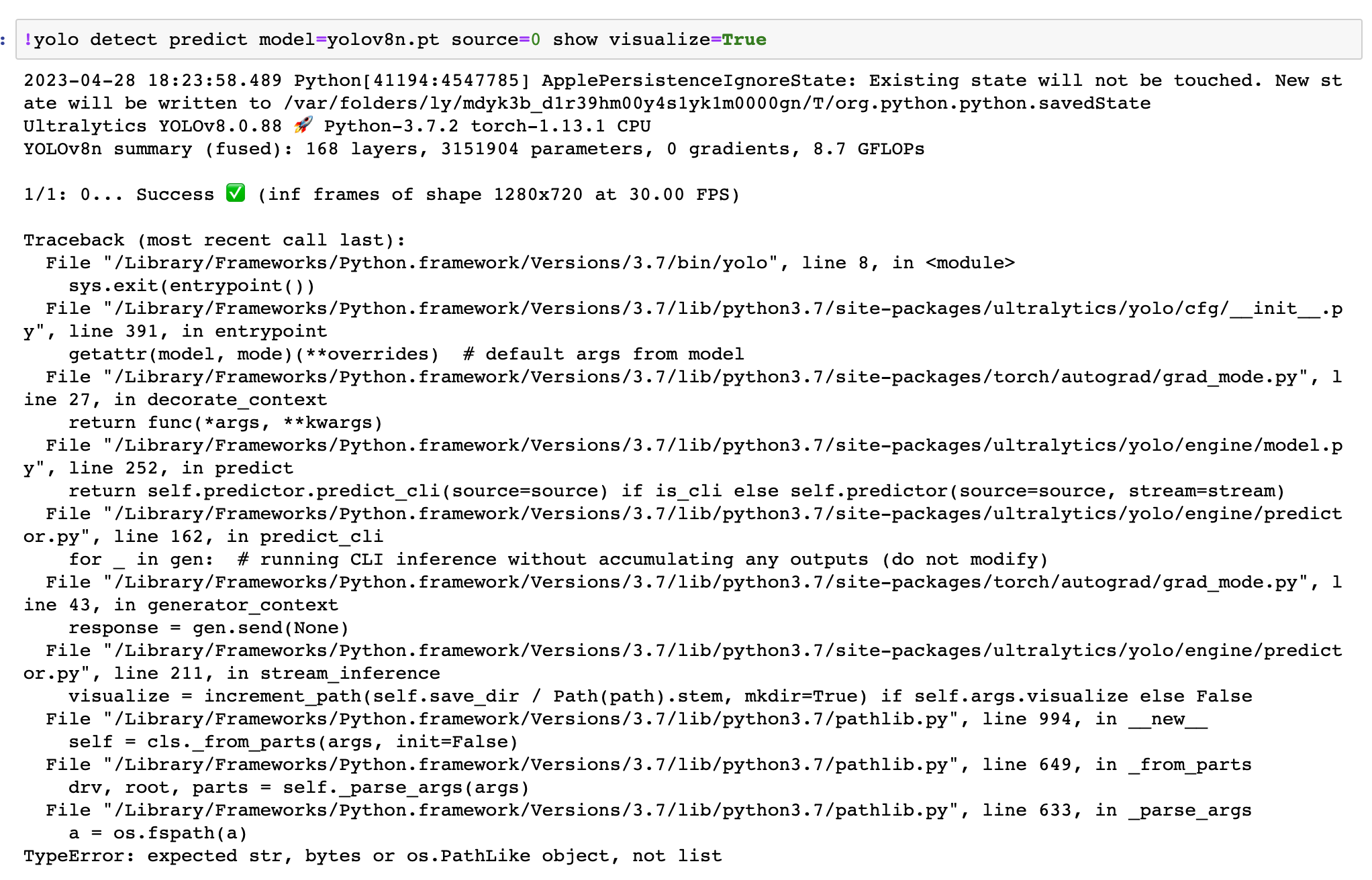 How to use visualize argument to show feature map when do prediction · Issue #2309 · ultralytics ...