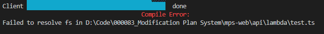 Bug Failed To Resolve Fs Node Api · Issue 3350 · Web Infra Dev