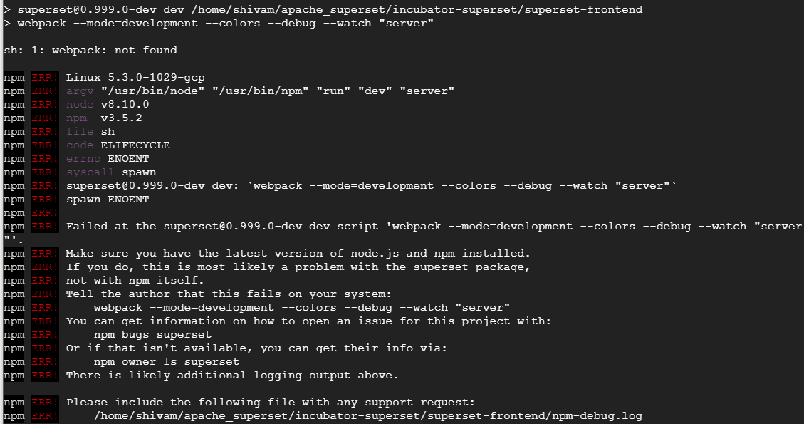 How to update the customized changes in Apache Superset? · Issue #10214 · apache/superset · GitHub