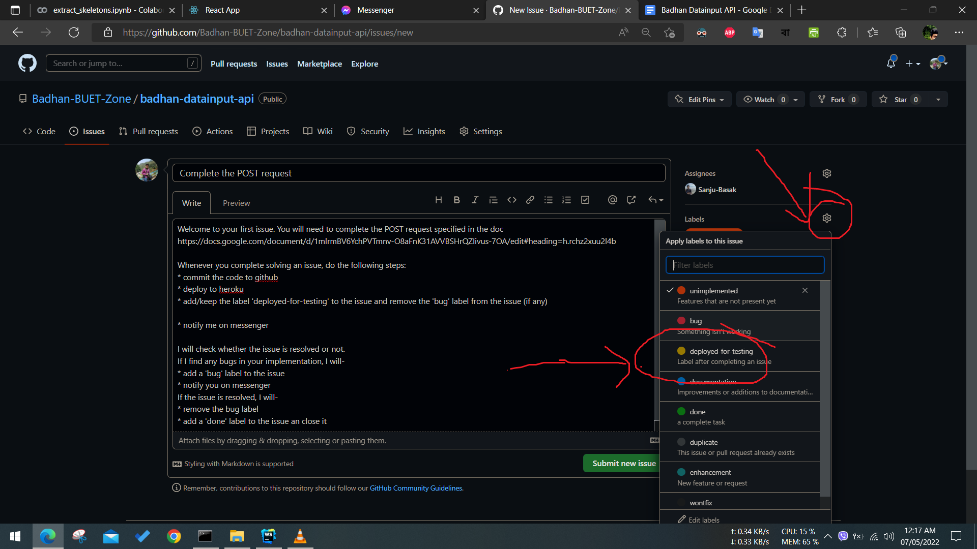 Complete the POST request · Issue #1 · Badhan-BUET-Zone/badhan-datainput-api · GitHub