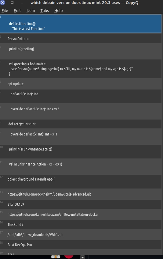 Text Font akward in dark mode in Linux Mint 20.03 · Issue #2122 · hluk/CopyQ · GitHub