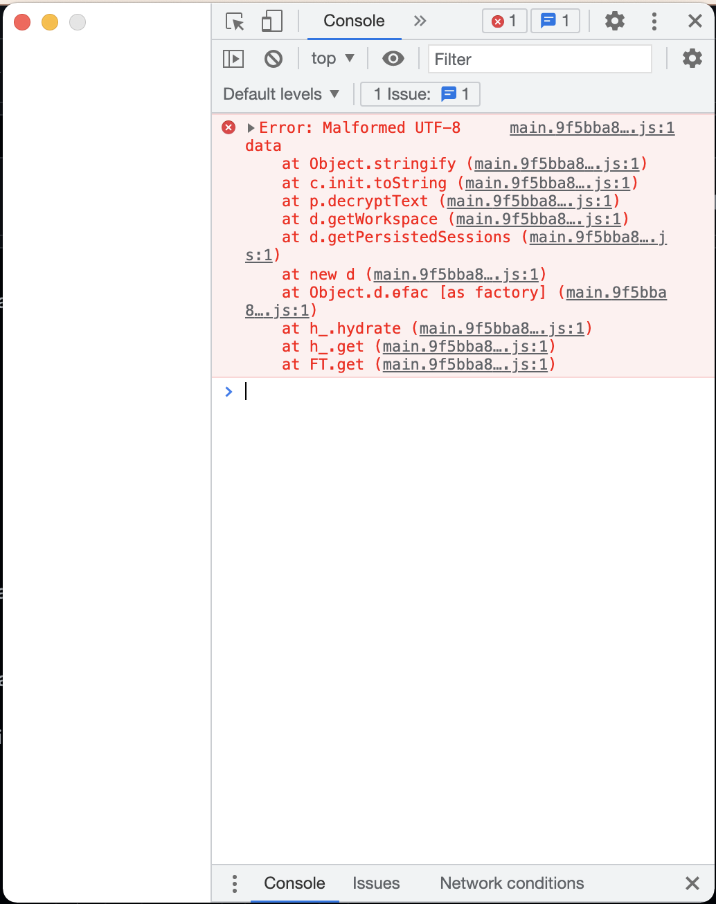 White blank page on startup · Issue #204 · Noovolari/leapp · GitHub