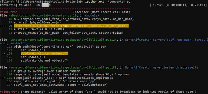 TypeError conversion issue · Issue #65 · int-brain-lab/iblapps · GitHub