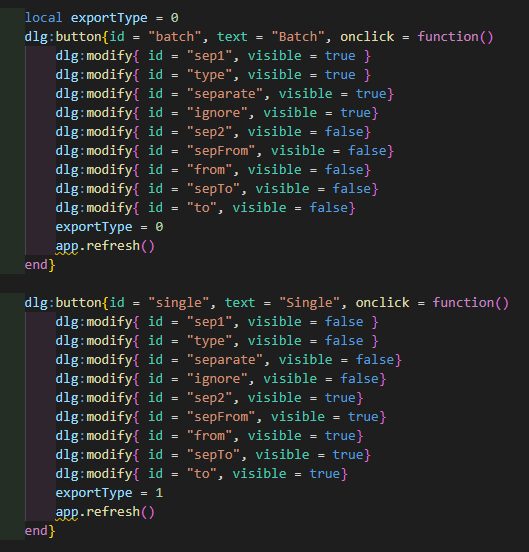 app.command.Save... and Separator Bug · Issue #3590 · aseprite/aseprite · GitHub