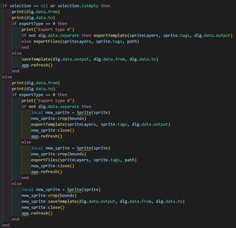 app.command.Save... and Separator Bug · Issue #3590 · aseprite/aseprite · GitHub