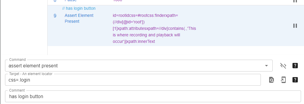 Selenium Ide V4 Becomes Blank After Selecting Element And Try To Edit Element Locator Again