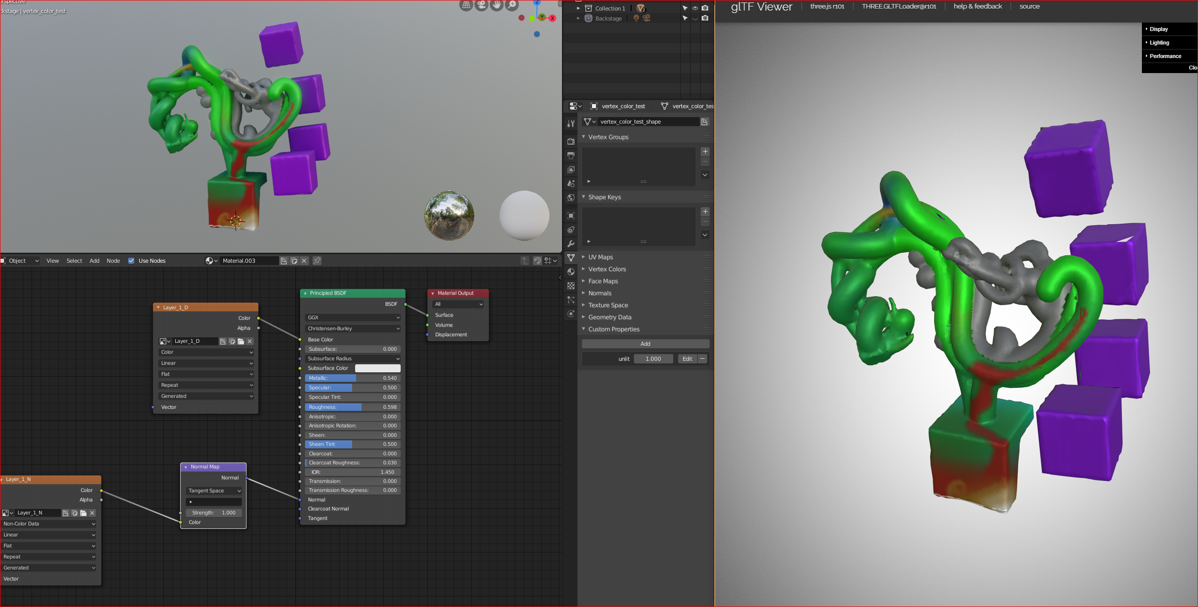 How to use the Unlit Material? · Issue #315 · KhronosGroup/glTF-Blender-Exporter · GitHub
