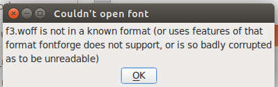 WOFF file can not be open by FF · Issue #4946 · fontforge/fontforge · GitHub