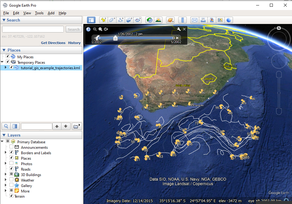 Geospatial Tutorial · Issue 1352 · Oceanparcelsparcels · Github