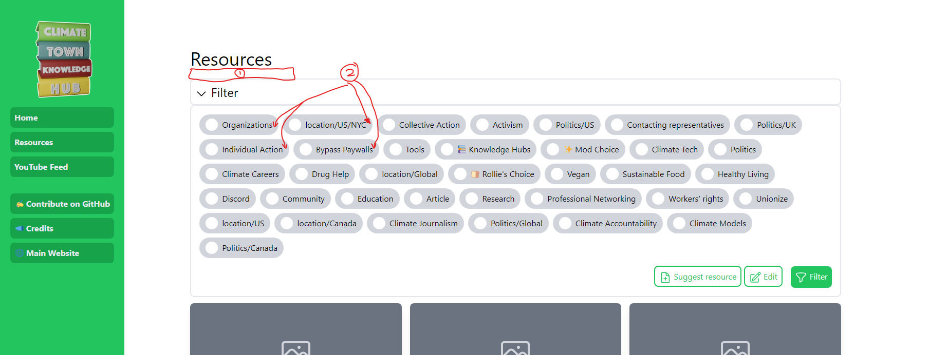 [FEATURE] Basic resource metrics · Issue #187 · ClimateTown/knowledge-hub · GitHub