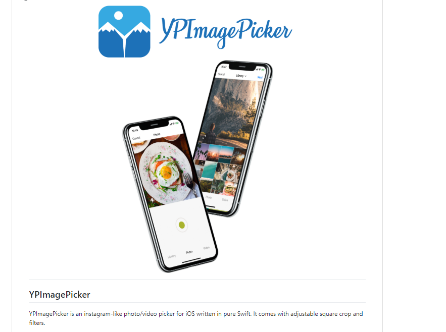 Design contribution proposal · Issue #127 · Yummypets/YPImagePicker · GitHub