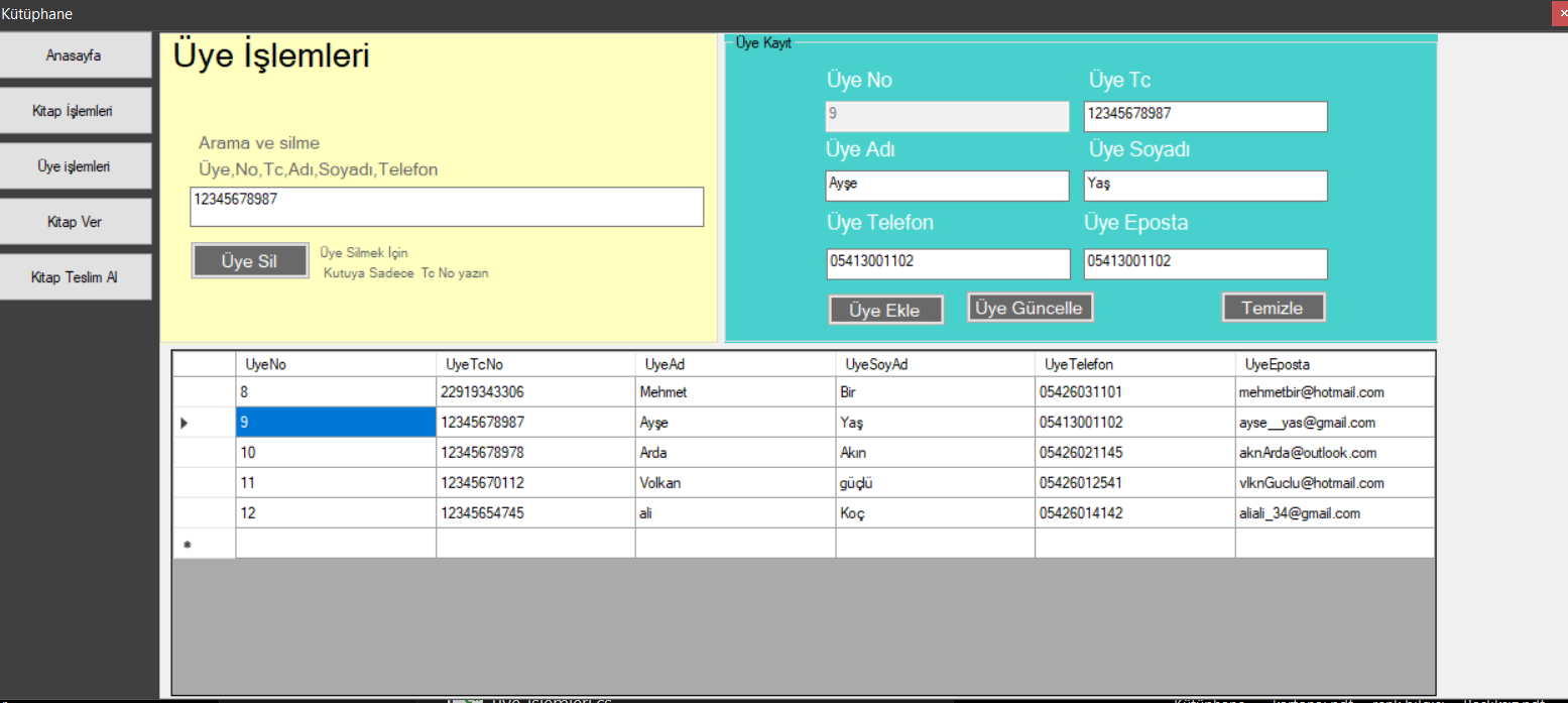 GitHub - nickvlkn/LibraryAutomation: Basit bir kütüphane uygulamasıdır.