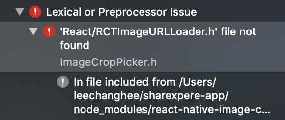 ios build error React/RCTImageURLLoader.h file not found · Issue #1176 · ivpusic/react-native ...