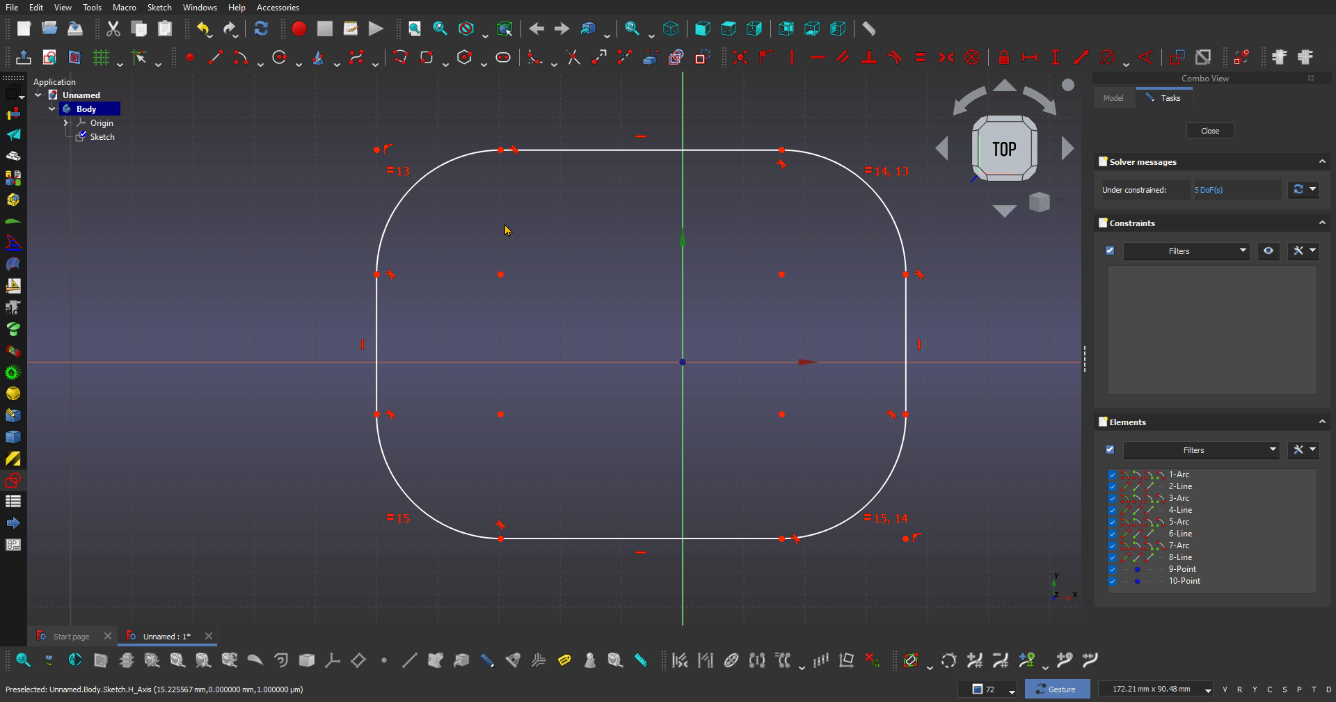 Problem Sketcher Solver Problems While Dragging Trigger Absurd 