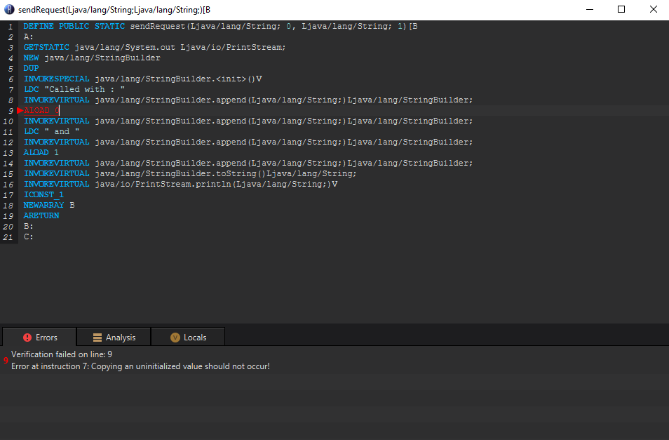 ALOAD 0 randomly being an issue · Issue #236 · Col-E/Recaf · GitHub