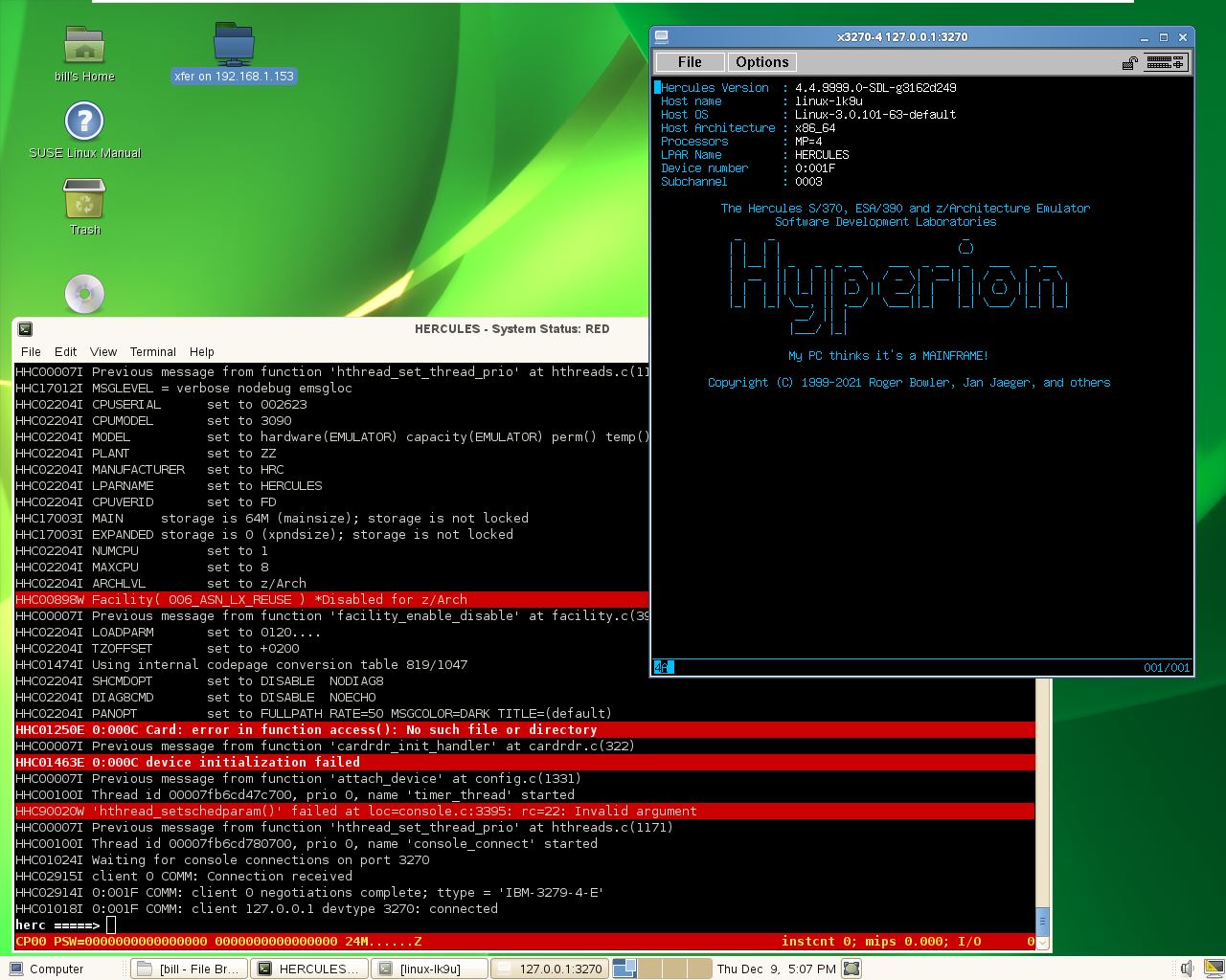 Build failure on Linux SLES 11.3 with GCC 4.8.3 · Issue #447 · SDL-Hercules-390/hyperion · GitHub