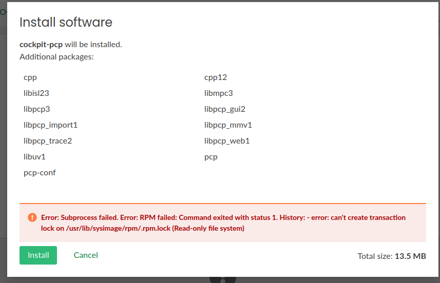"Metrics settings" allow to trigger package installation when it shouldn't · Issue #17693 ...