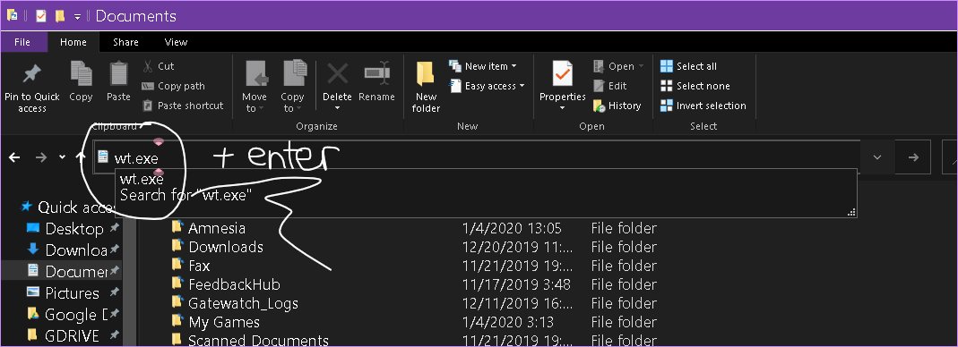 Documentation Is Unclear About Being Able To Use Wtexe · Issue 4109 · Microsoftterminal · Github