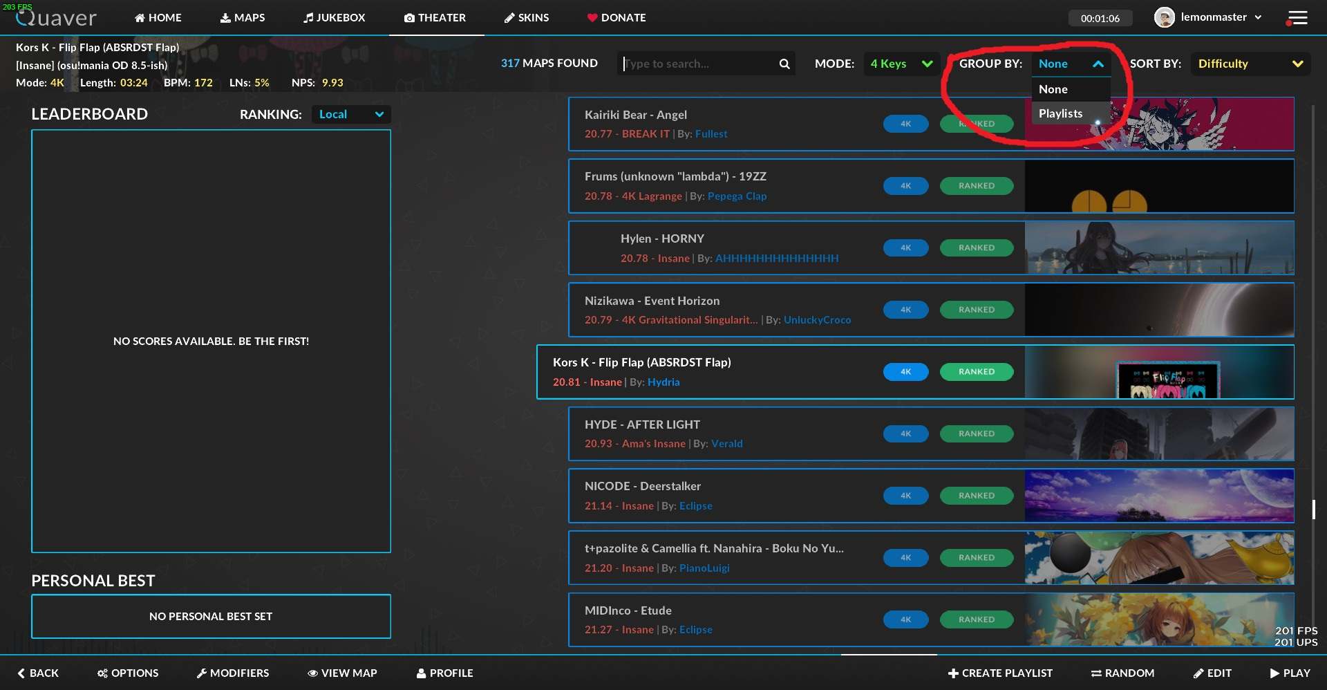 Unsorted/Ungrouped option to overlap with all other sort modes (Feature/Option) · Issue #1011 ...