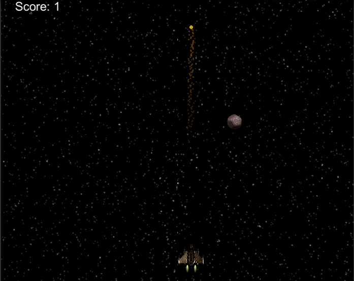 GitHub - LunaTiy/Meteor-Destroyer: 2D space game in which you have to ...
