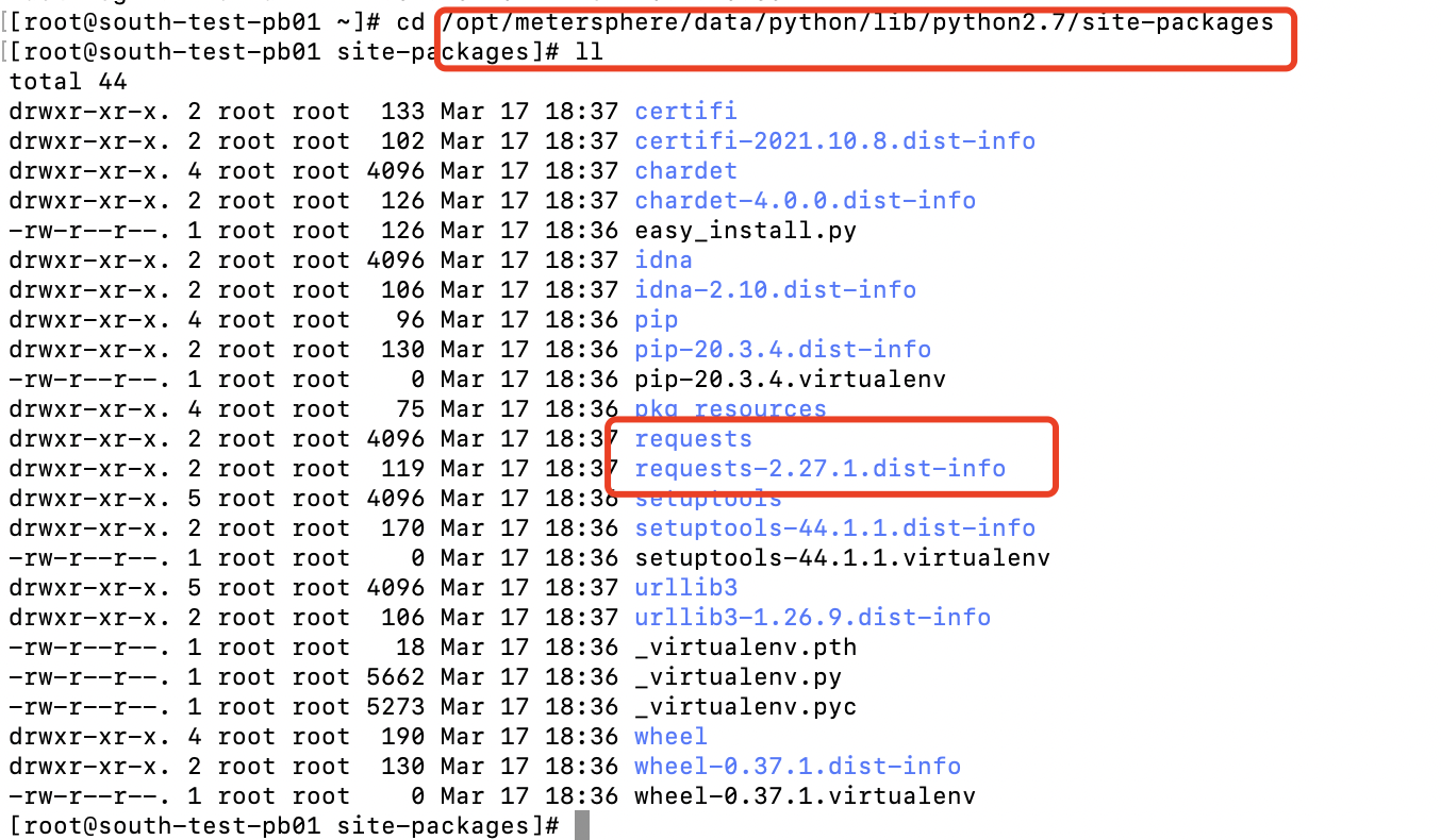 [BUG]导入第三方库无法找不到模块 · Issue #11596 · metersphere/metersphere · GitHub