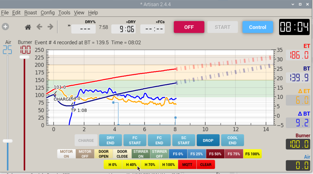 Problem with Artisan crashing on subsequesnt roasts · Issue #558 · artisan-roaster-scope/artisan ...