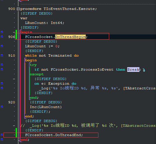 建议给线程加上初始化与结束事件 · Issue 62 · Winddriver Delphi Cross Socket · Github