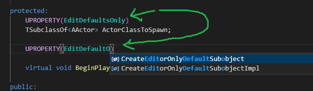 Add better IntelliSense support for Unreal Engine UPROPERTY · Issue #10308 · microsoft/vscode ...
