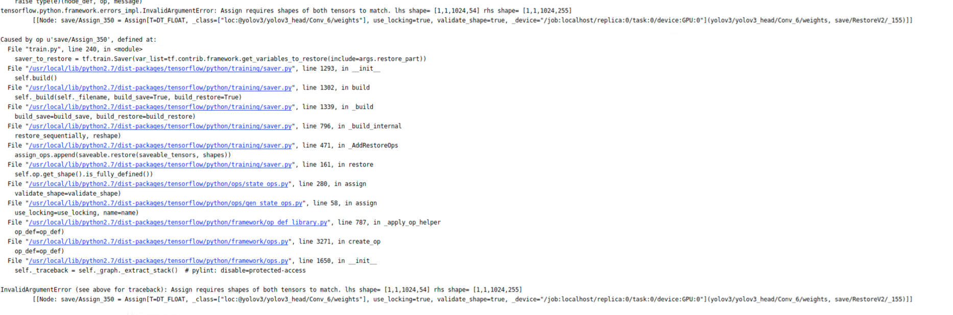 How to restore from lastly saved checkpoint? · Issue #6 · wizyoung/YOLOv3_TensorFlow · GitHub