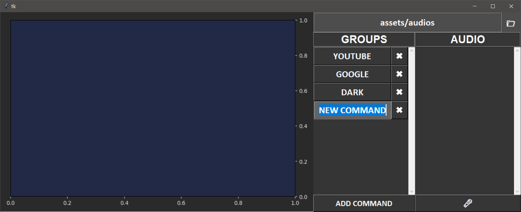 GitHub - TenmaChinen/py-command-recorder-gui