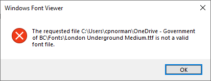Windows issues · Issue #1 · petykowski/London-Underground-Dot-Matrix-Typeface · GitHub