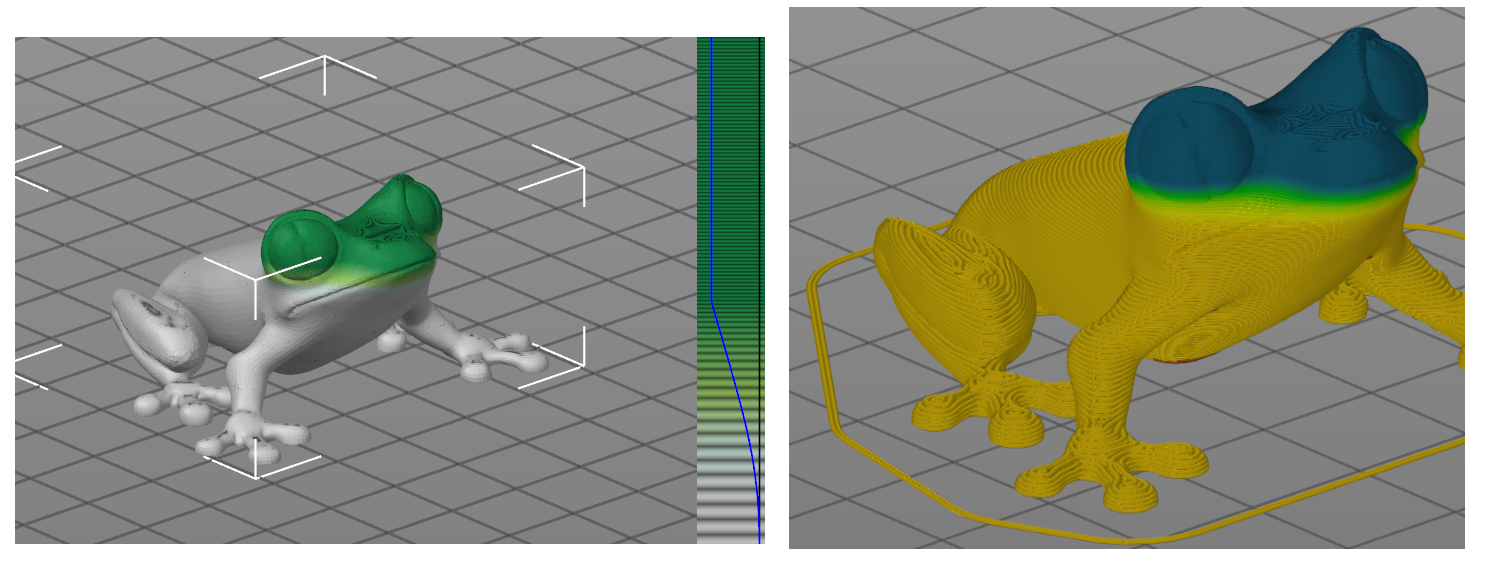 Variable Layer Height Feature Breaks After Rotating Part · Issue 2073 · Prusa3dprusaslicer