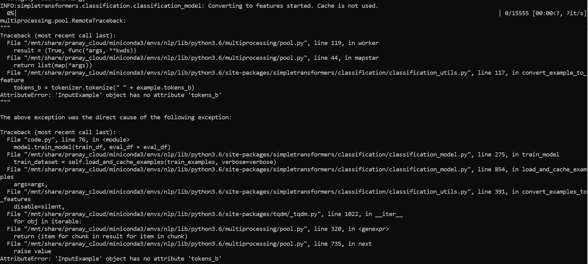 Sentence pair classification model · Issue #720 · ThilinaRajapakse ...