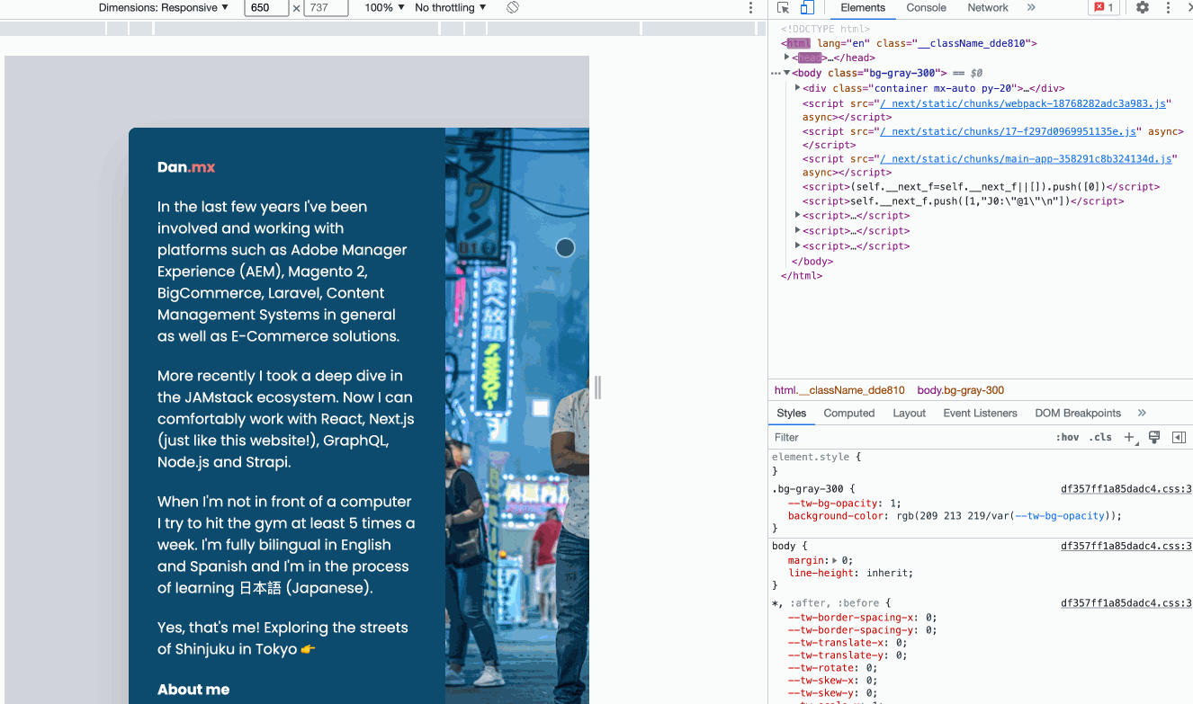 Container breakpoints not working on first load chrome mobile or mobile · tailwindlabs ...