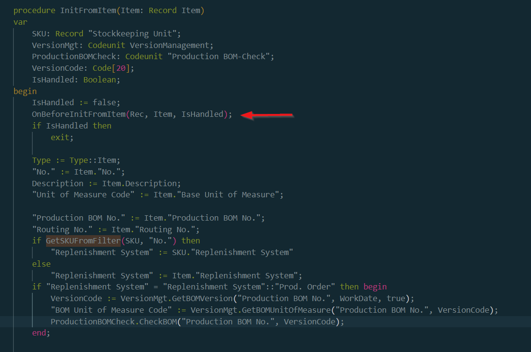 Codeunit 5870 Calculate Bom Tree Procedure Generateprodcompsubtree 0441