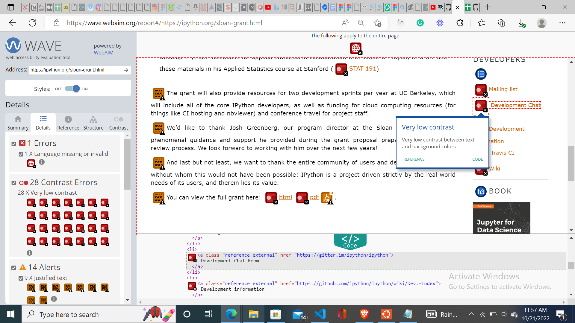 Accessibility: sloan grant · Issue #107 · jupyterhub/outreachy · GitHub
