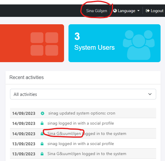 Inconsistent Encoding With Special Chars · Issue 1279 · Projectsend Projectsend · Github