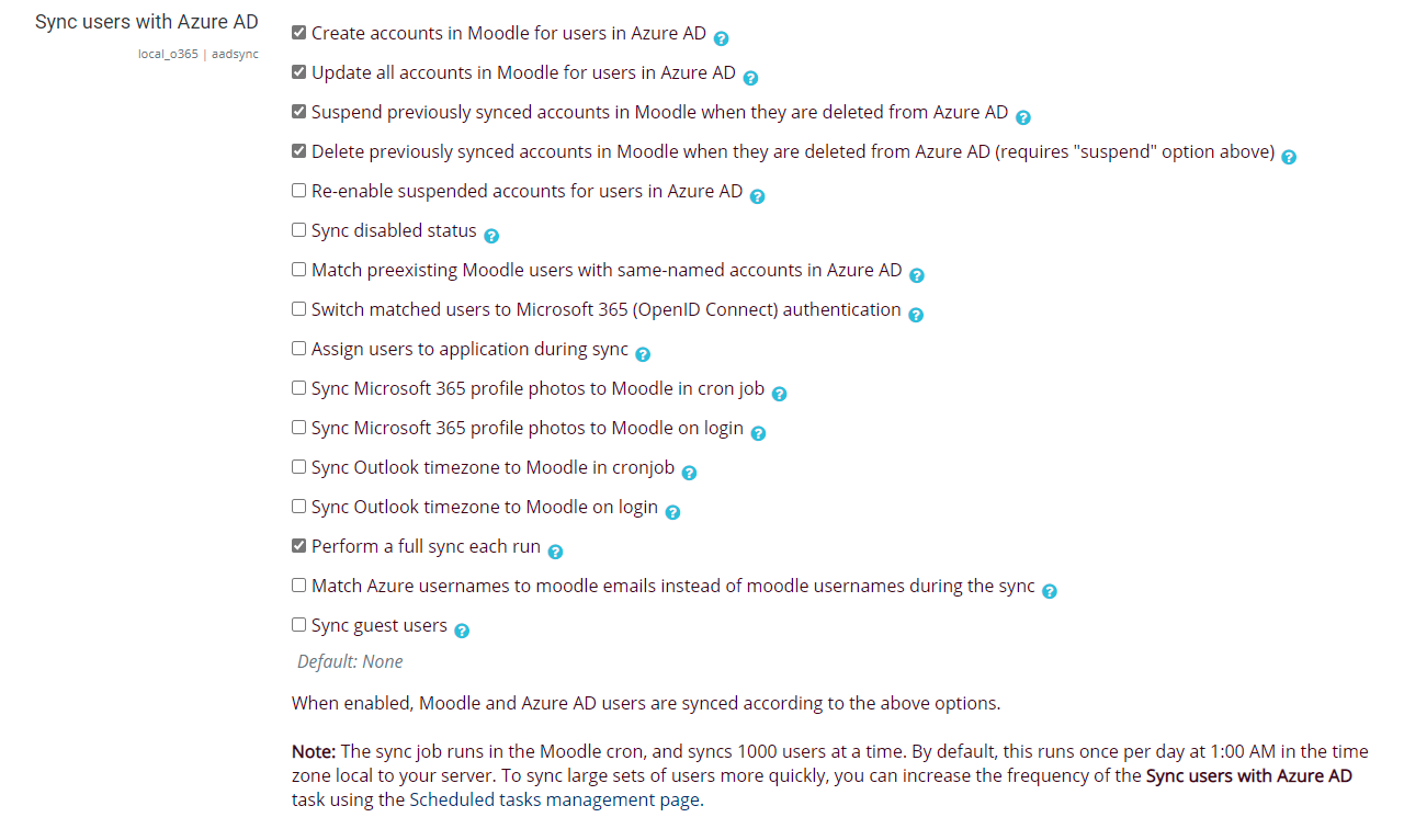 Full sync: error reading from database · Issue #1741 · microsoft/o365-moodle · GitHub