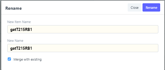 When renaming a item with merge with existing is checked · Issue #24328 · frappe/erpnext · GitHub