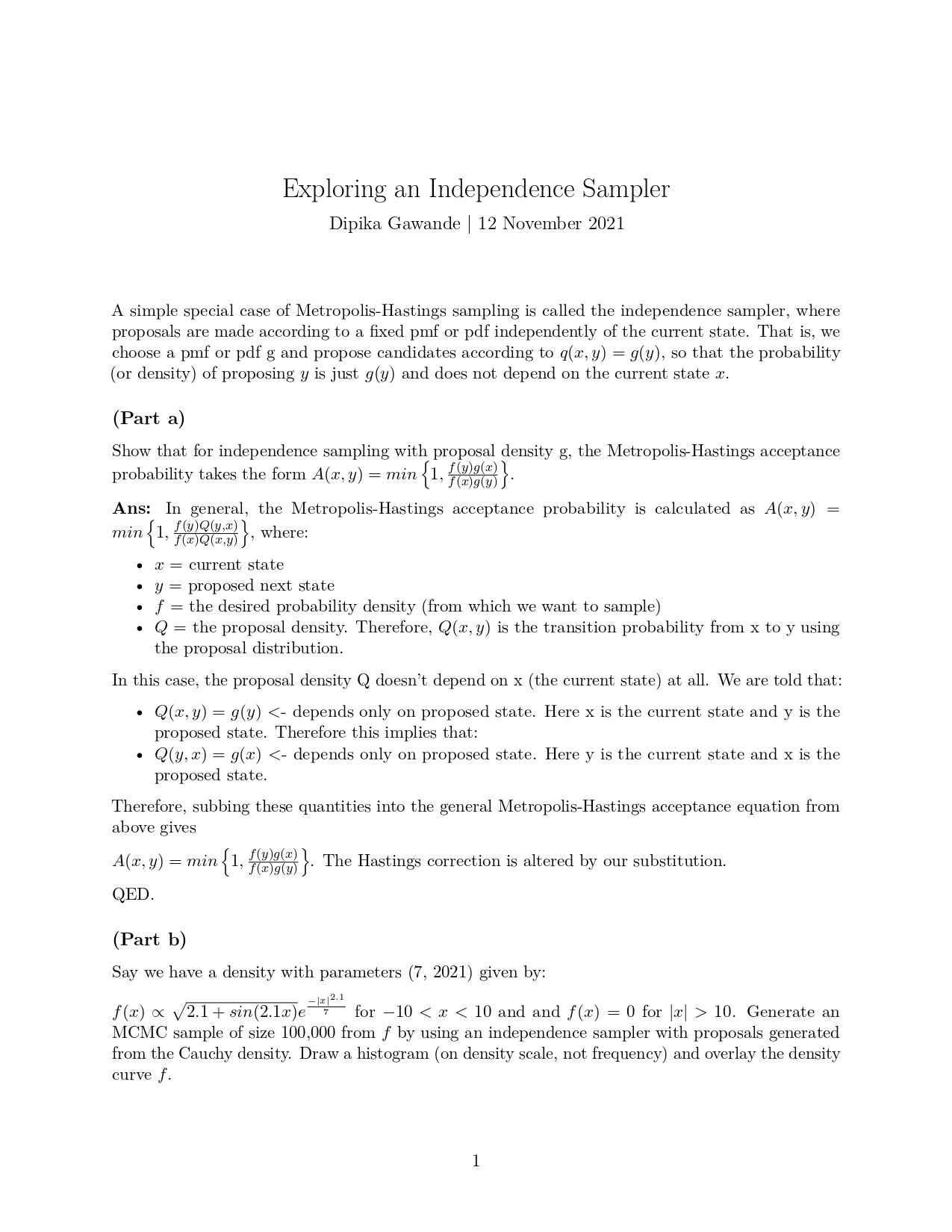 GitHub - dipikagawande/Monte-Carlo-Simulation: Simulating samples with ...