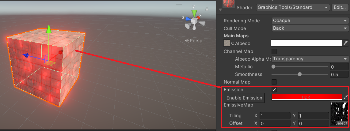 I feel it would be useful if GraphicsToolsShader's Emmision had an EmmisionMap function. · Issue ...