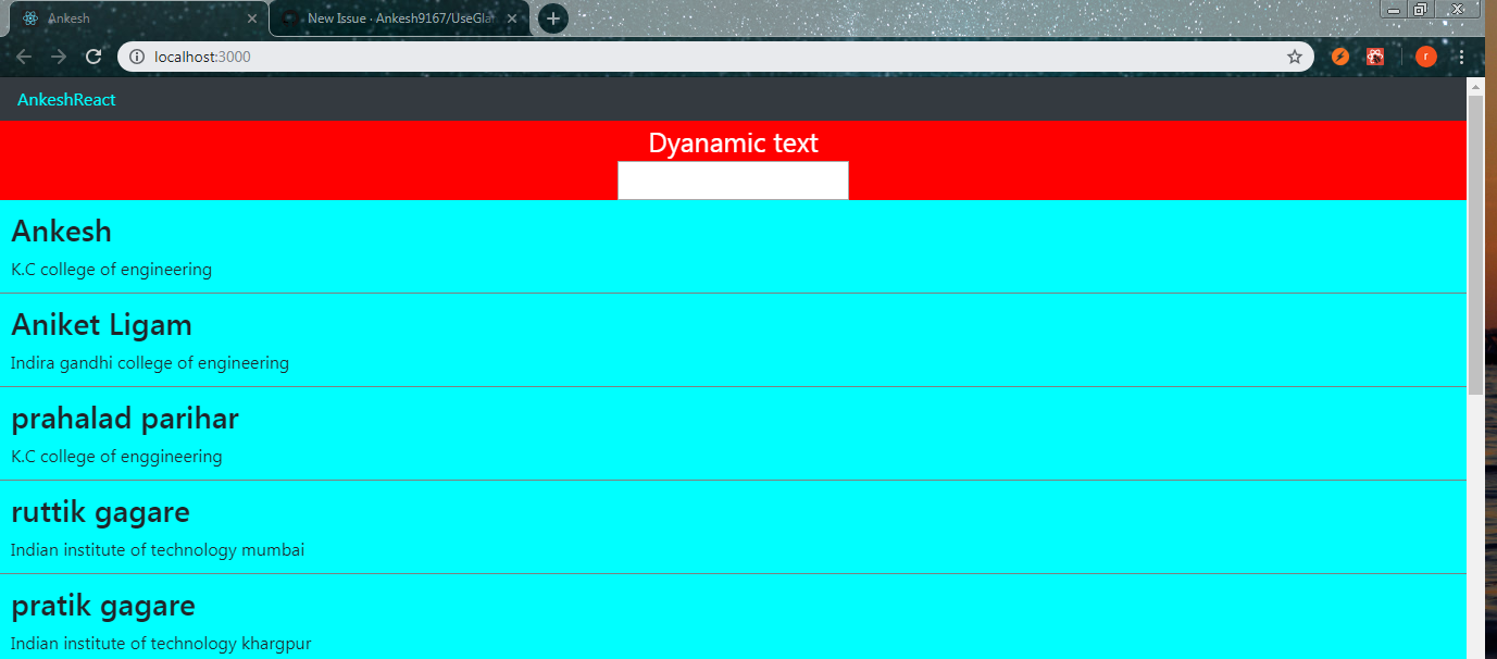 GitHub - AnkeshPhapale/UseGlamor