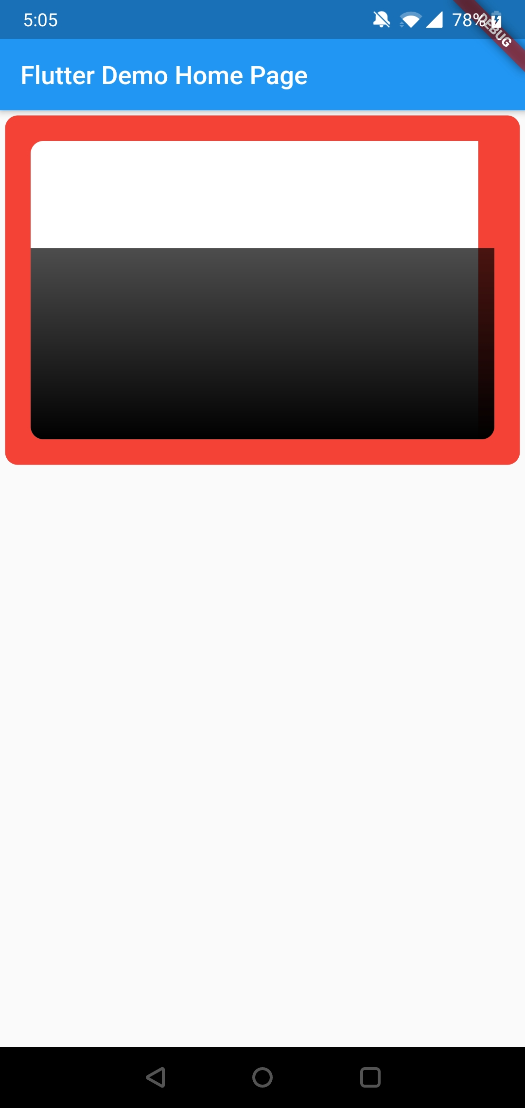 Certain values for Card margin cause incorrect render boundaries for ...